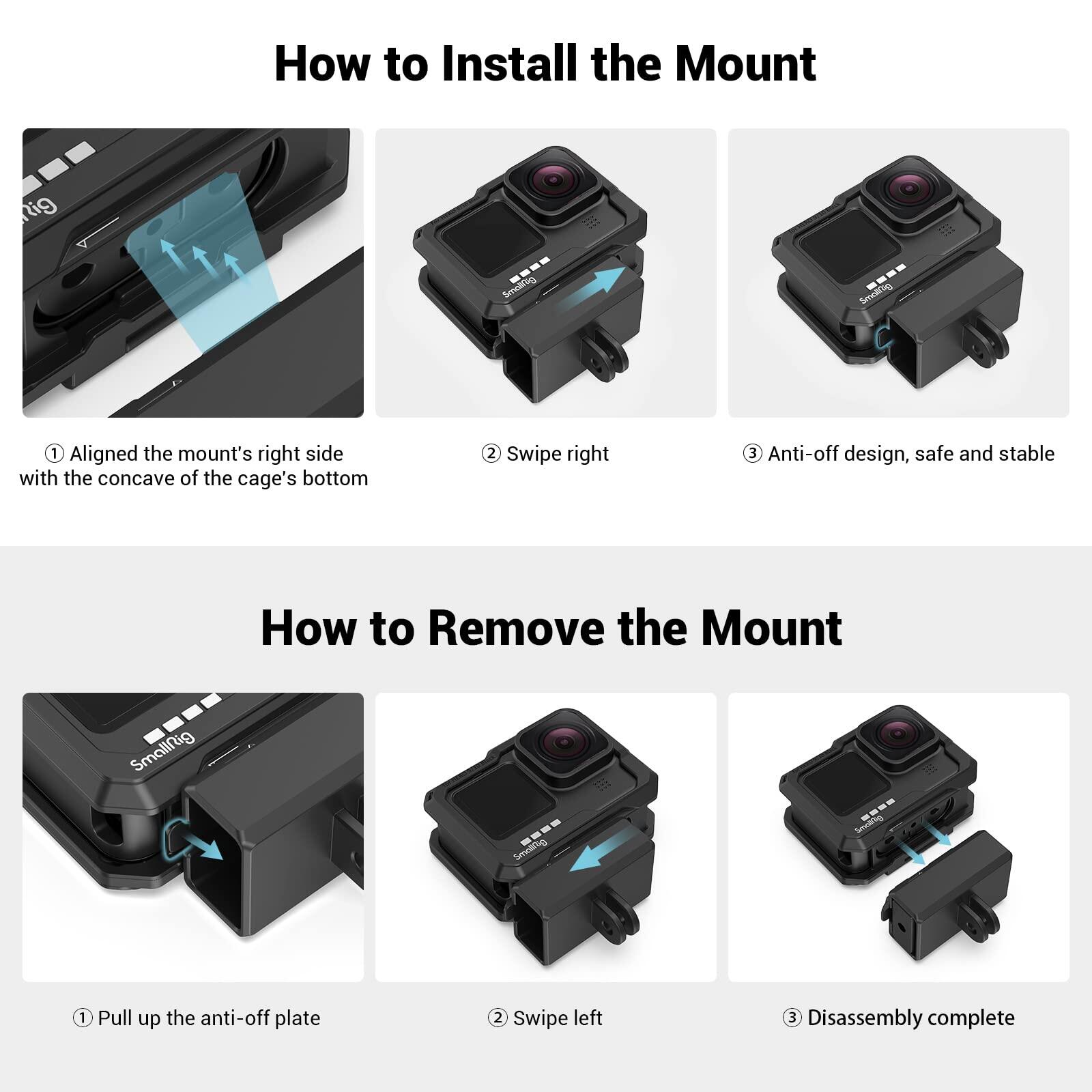 SmallRig GoPro Hero 11109 Black Camera Cage 3083B - SmallRig Official ...