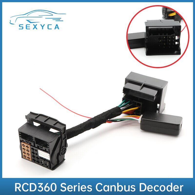 DS RCD360 Car ISO CANBUS Adapter Decoder Simulator Plug Play ISO ...