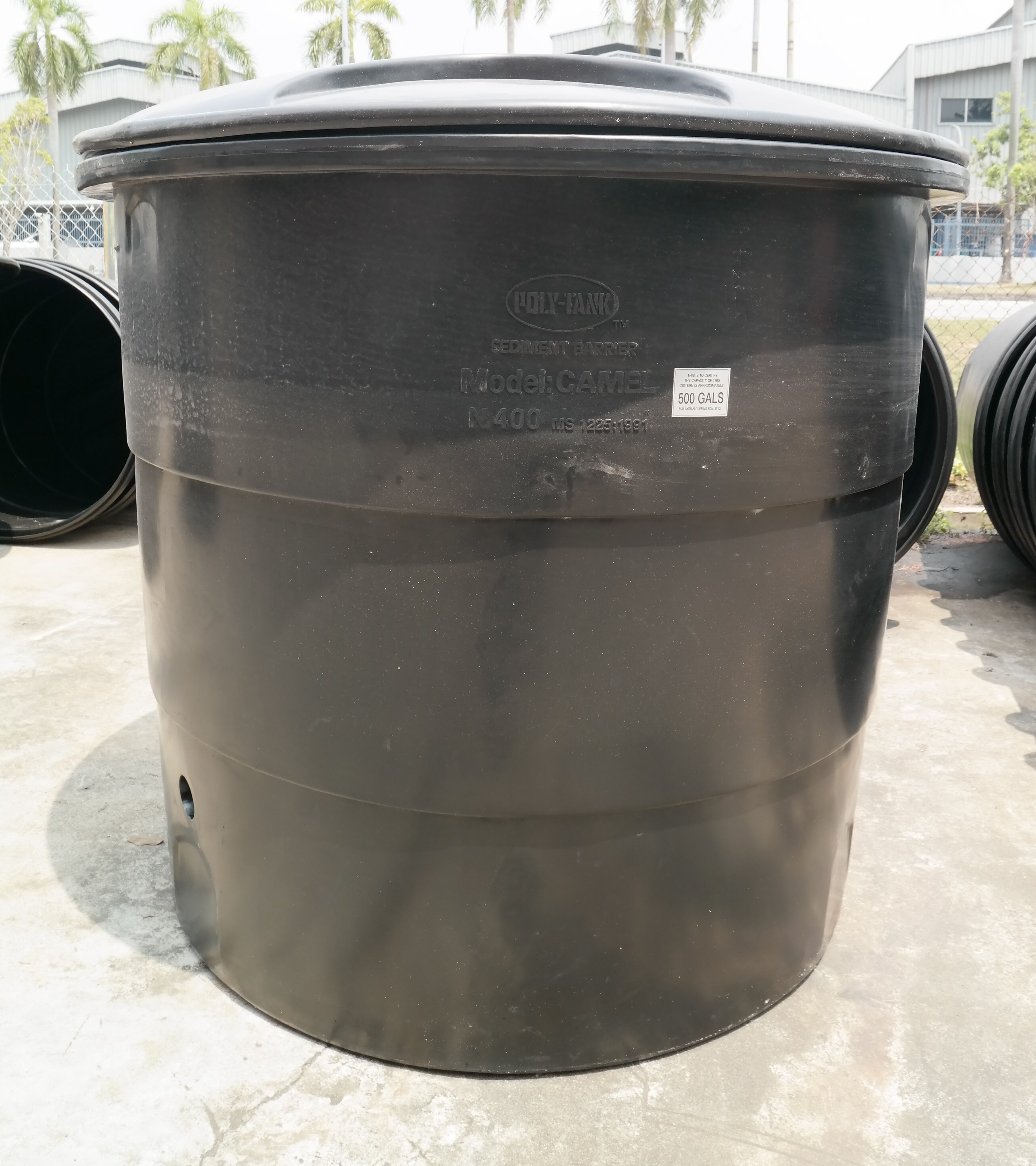 Water Tank - PolyTank Camel N400 (500 Gallons) PE Tank, Liquid Chemical ...