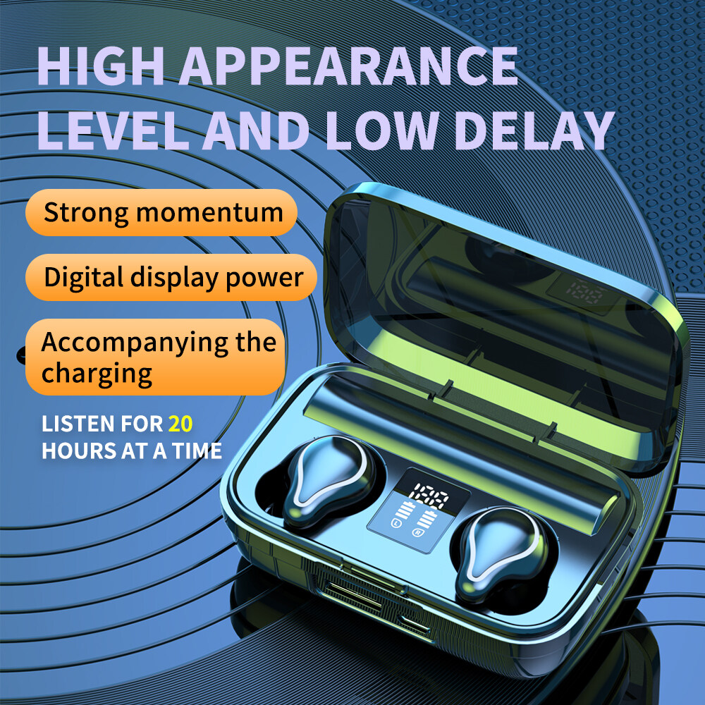 True Wireless Earphone V5.1 Noise-reduction Bluetooth Headphone High ...