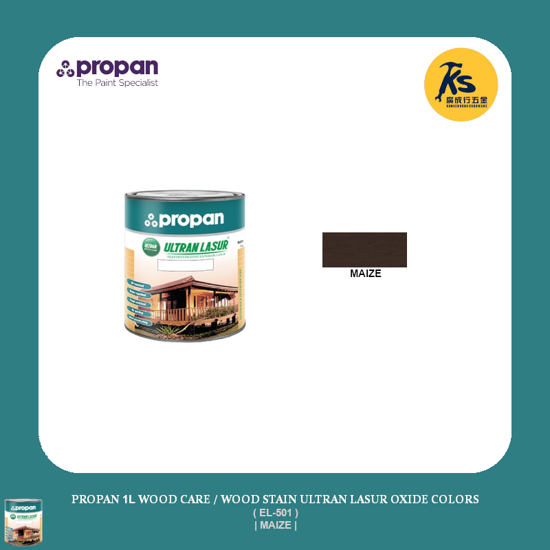 PROPAN Wood Care / Wood Stain Ultran Lasur Oxide Colors EL-501 1 LTR ...