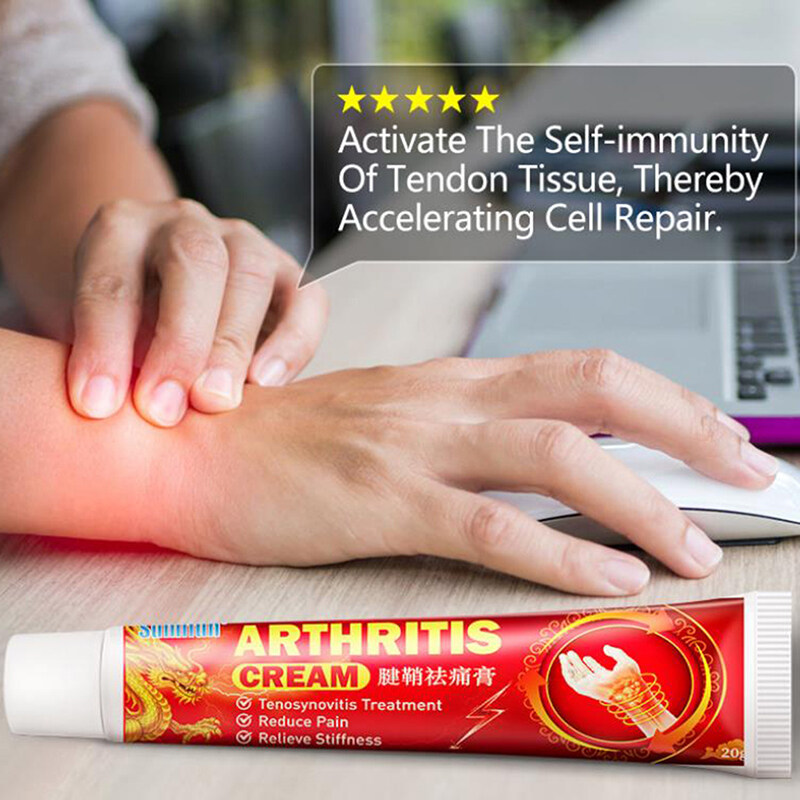 Tendon Sheath Ointment Hand Joints Wrist Arthritis Tenosynovitis Pain ...