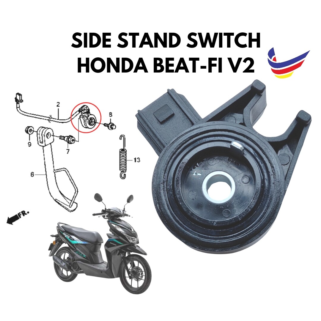 SIDE STAND SWITCH SIDE STAND SENSOR HONDA BEAT FI V2 BEAT 110 FI V2 ...