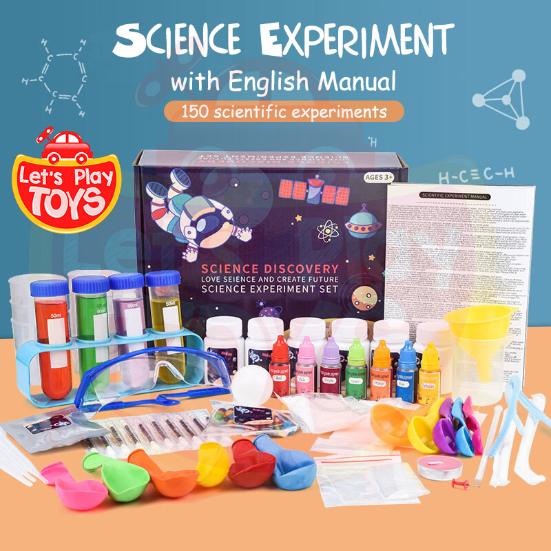 Science Experiments Kit 168/268 types for Kid STEAM Education 科学实验套装 ...