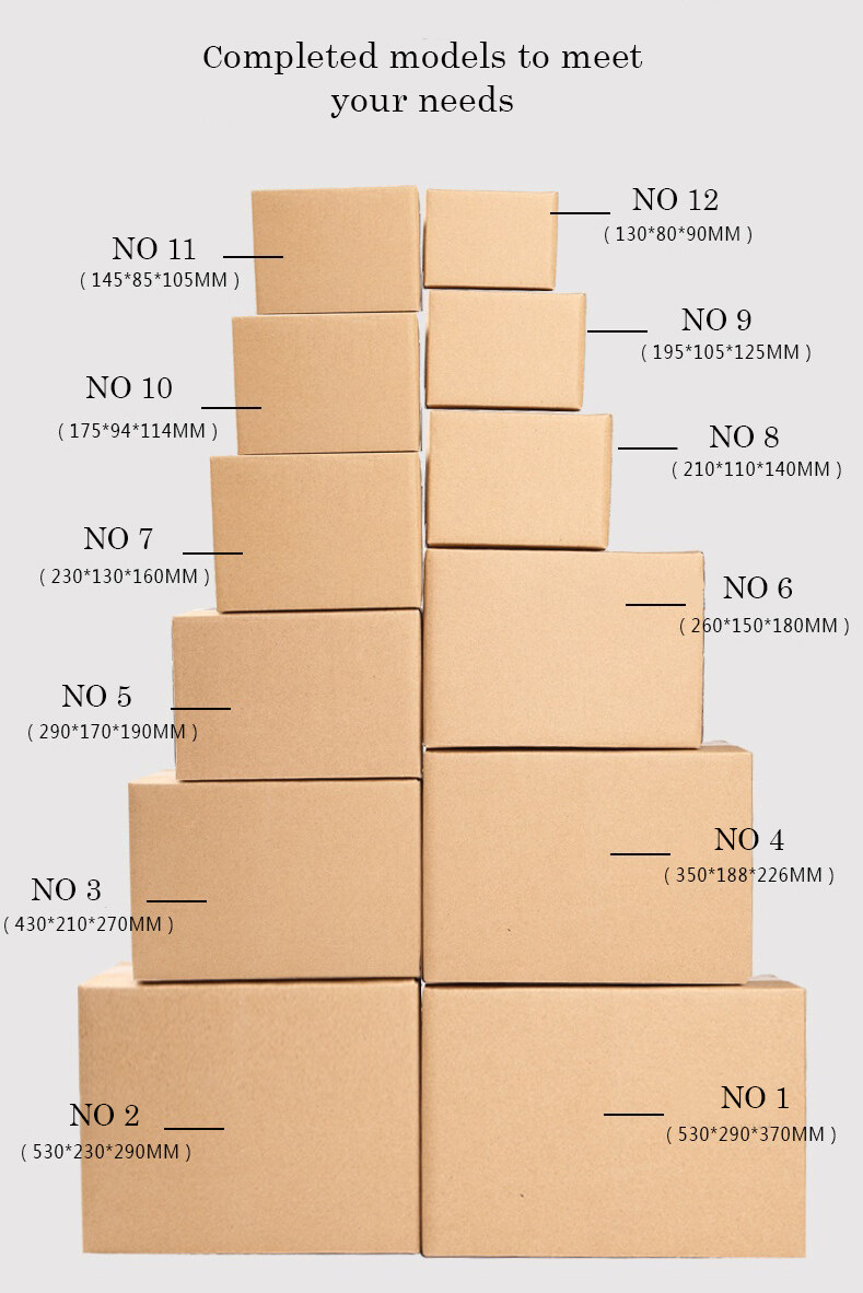 Small To Medium Carton Packing Box | Lazada