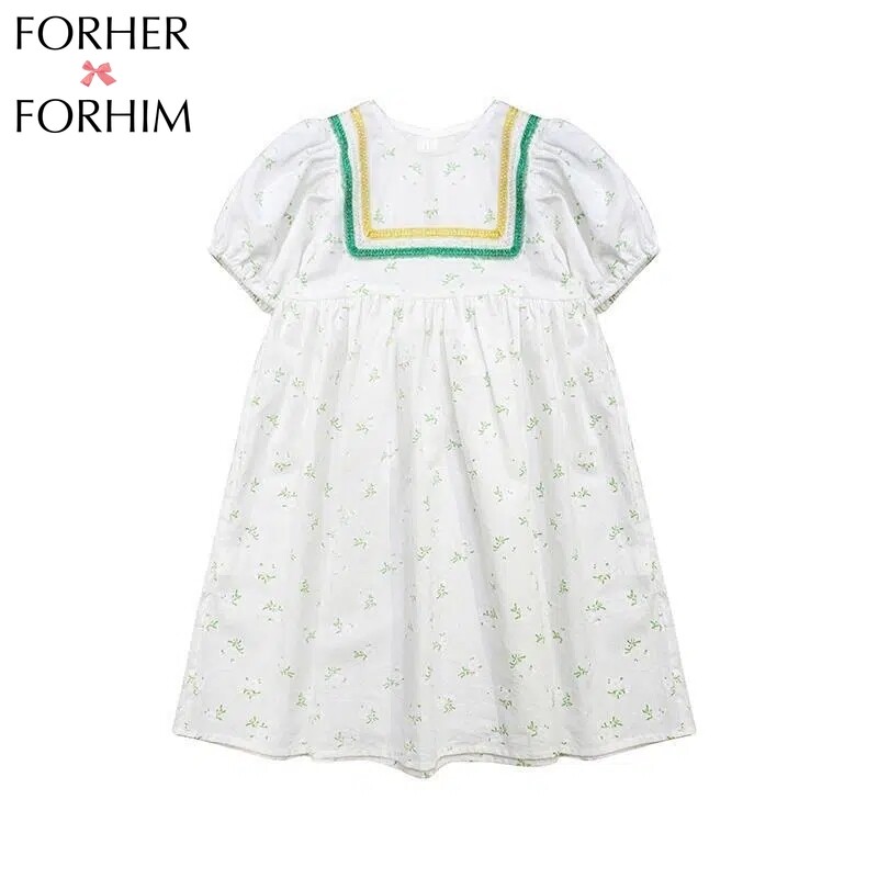 FORHER FORHIM 2022ชุดเจ้าหญิงดอกไม้เล็กๆน้อยๆชุดฤดูร้อนใหม่ดอกไม้สาวสด ...
