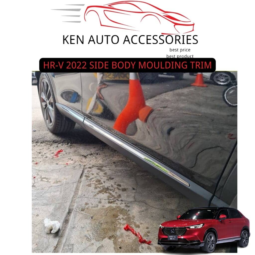 HRV 2022 3RD GEN DOOR LOWER MOULDING TRIM & SIDE BODY MOULDING TRIM ...