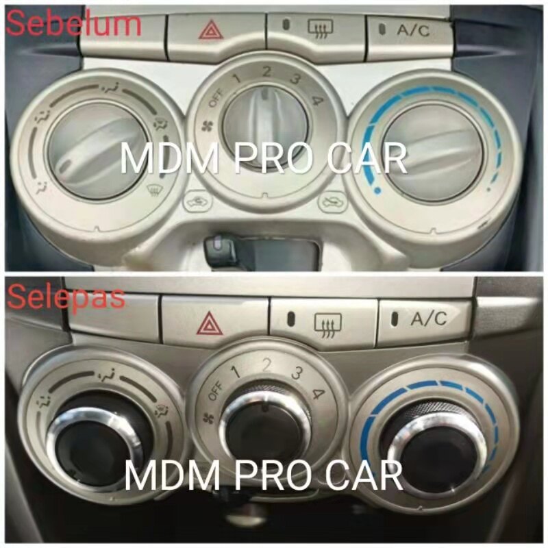 (24Hour shipping) Perodua Myvi 1st Gen Knob Aircond dan lampu ...