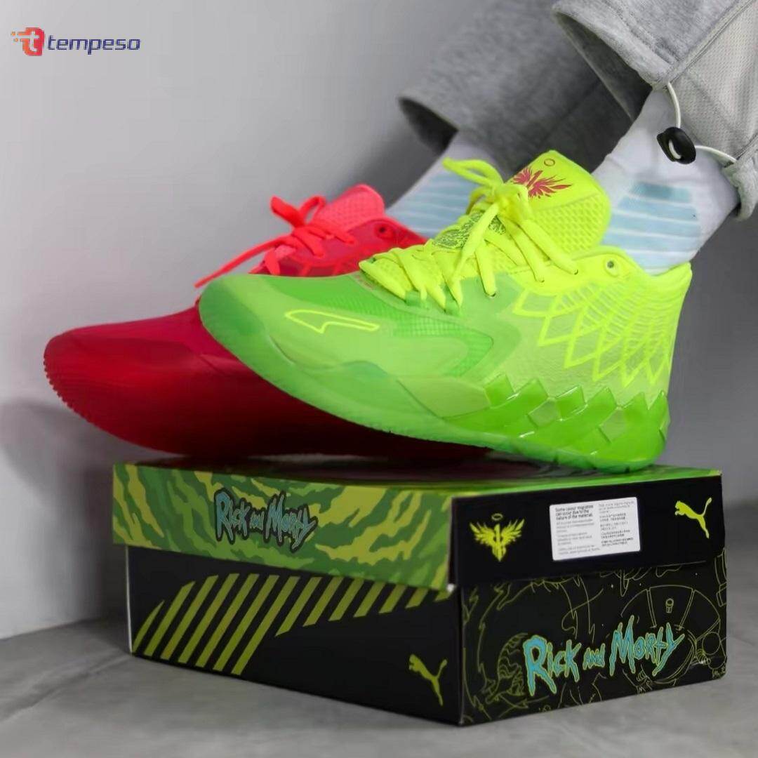 TEMPESO 2022 New Original lamelo ball shoes MB1 Rick and Morty Mid-top ...