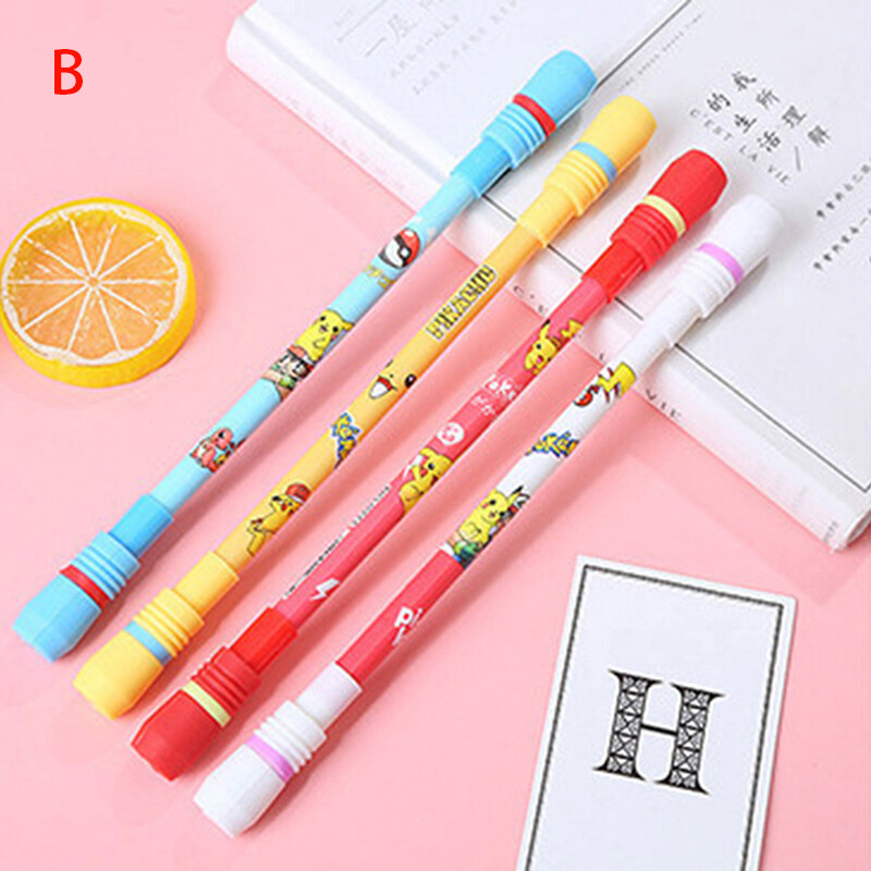 ใหม่ Veli Shy Spinning Pen Creative Random Flash Rotating Gaming Gel ...