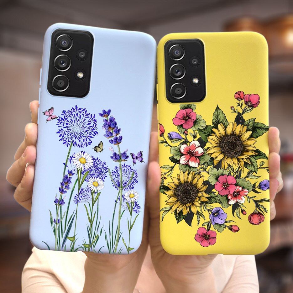เคสสำหรับ Samsung Galaxy A52s 5G,เคสสีลูกกวาดแฟชั่นใหม่ปี2021สำหรับ ...