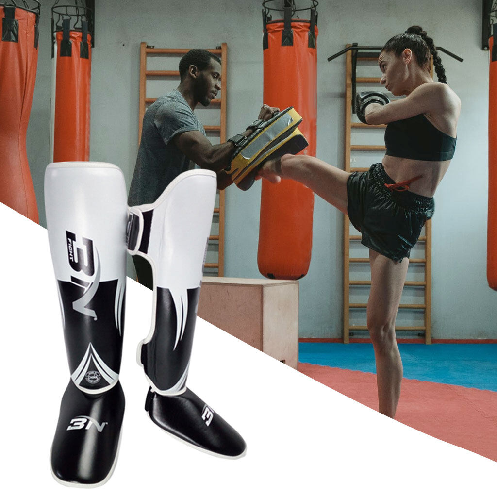 Daywolf ผู้เชี่ยวชาญ MMA Shin Guards,สบาย,ทนทานป้องกันหน้าแข้งสำหรับคิ ...