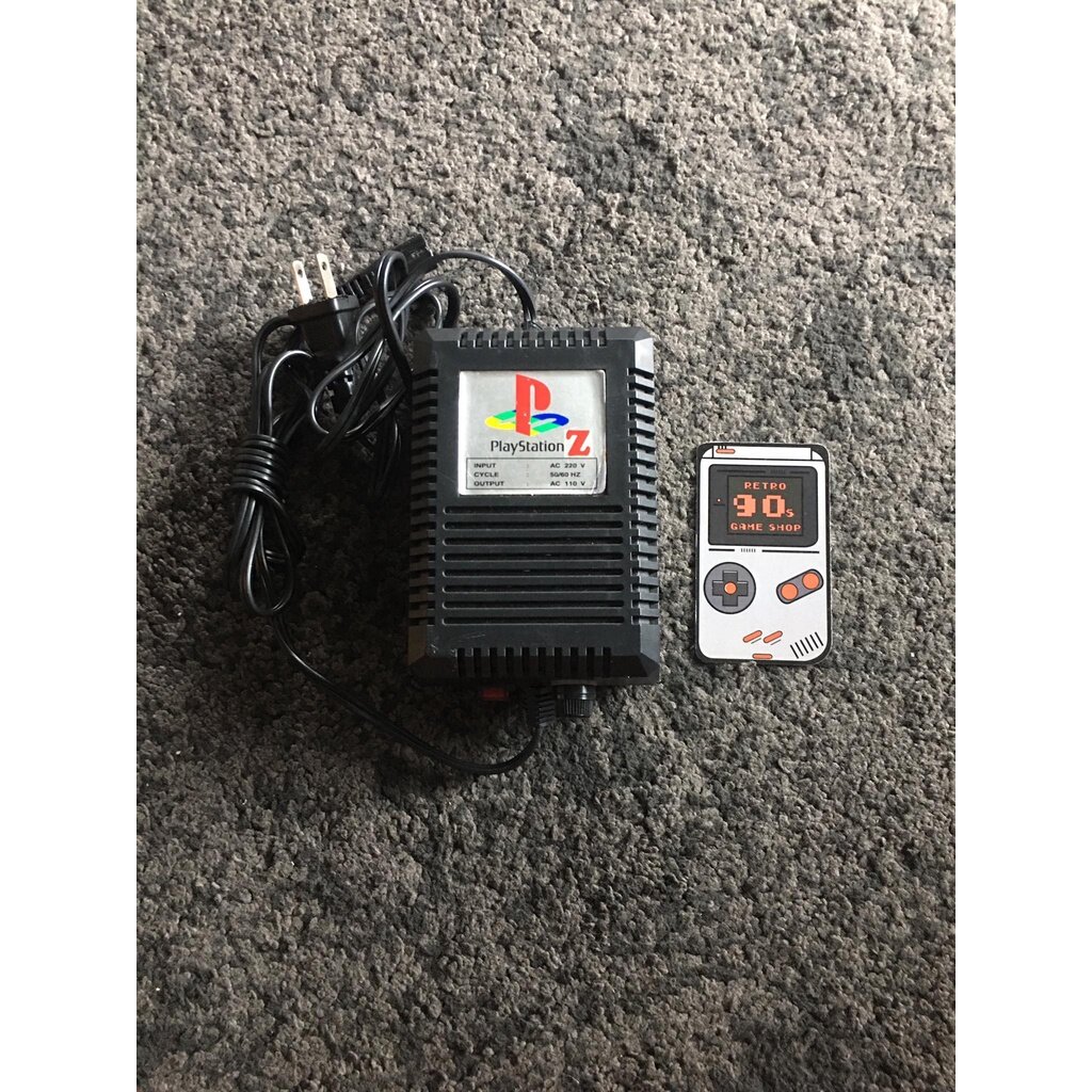 Playstation AC Converter Adapter 220v To 110v Japan - Retro Game Shop ...