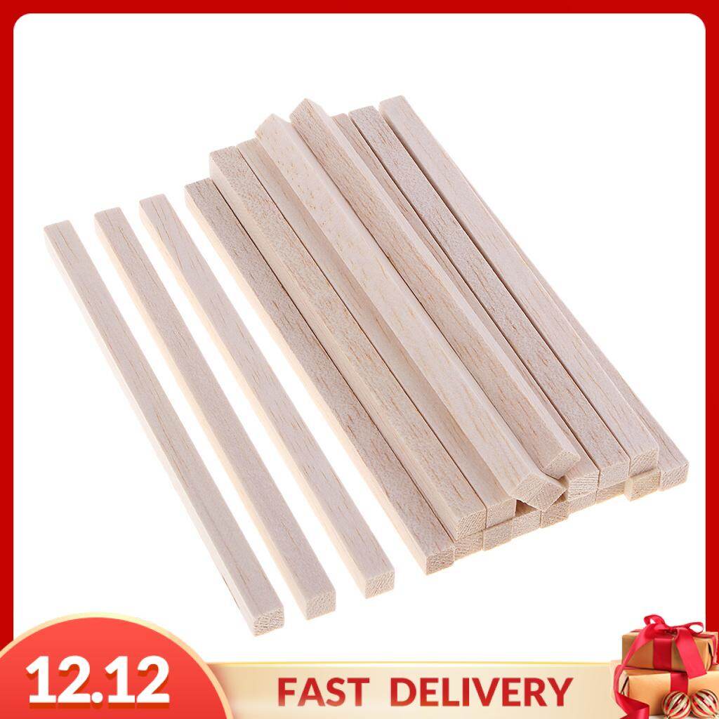 Pezhong Premium Balsa Wood Carving Blocks Natural Wooden Dowel Rod ...