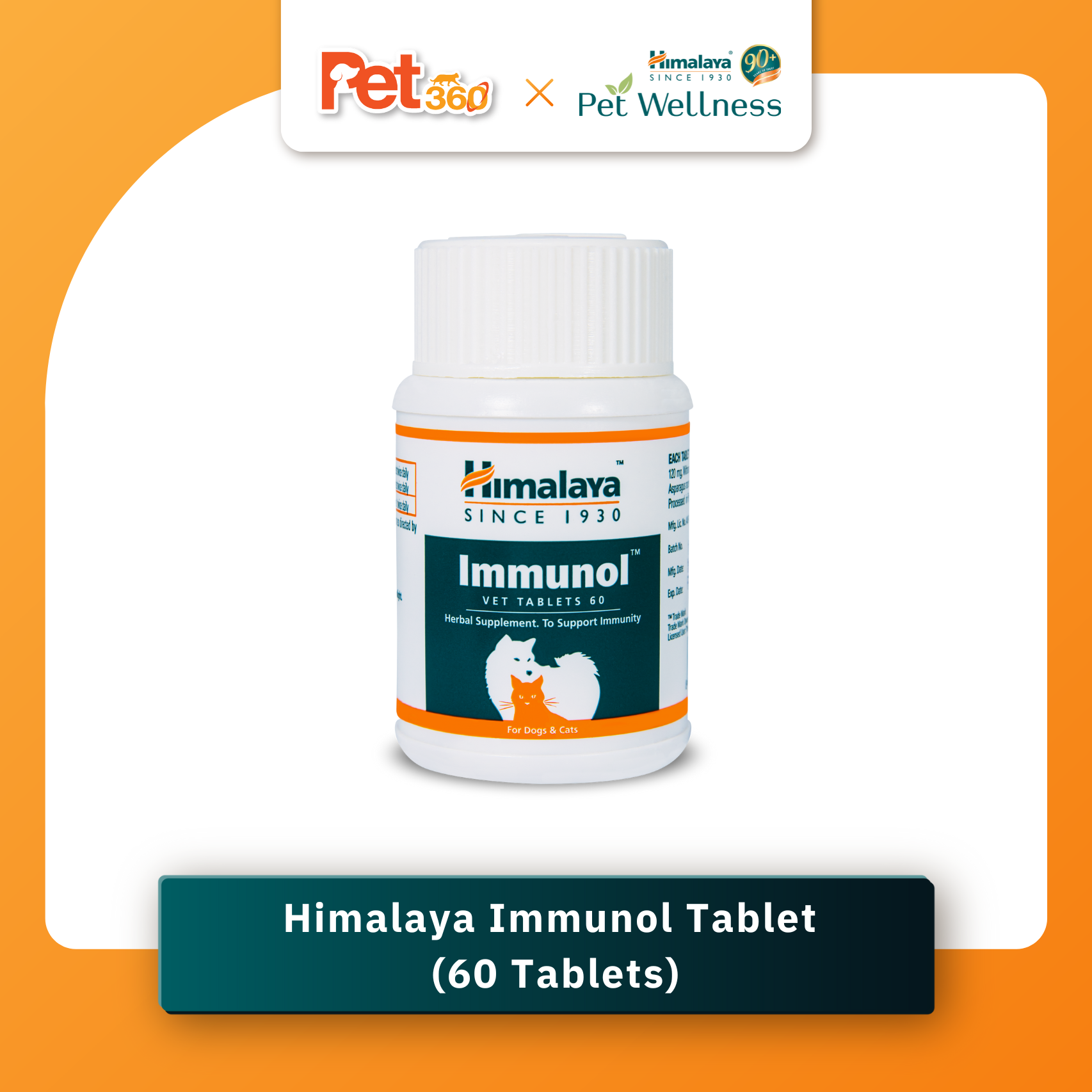 Himalaya® Immunol™ (Tablets/Liquid) immune health supplement for dogs ...