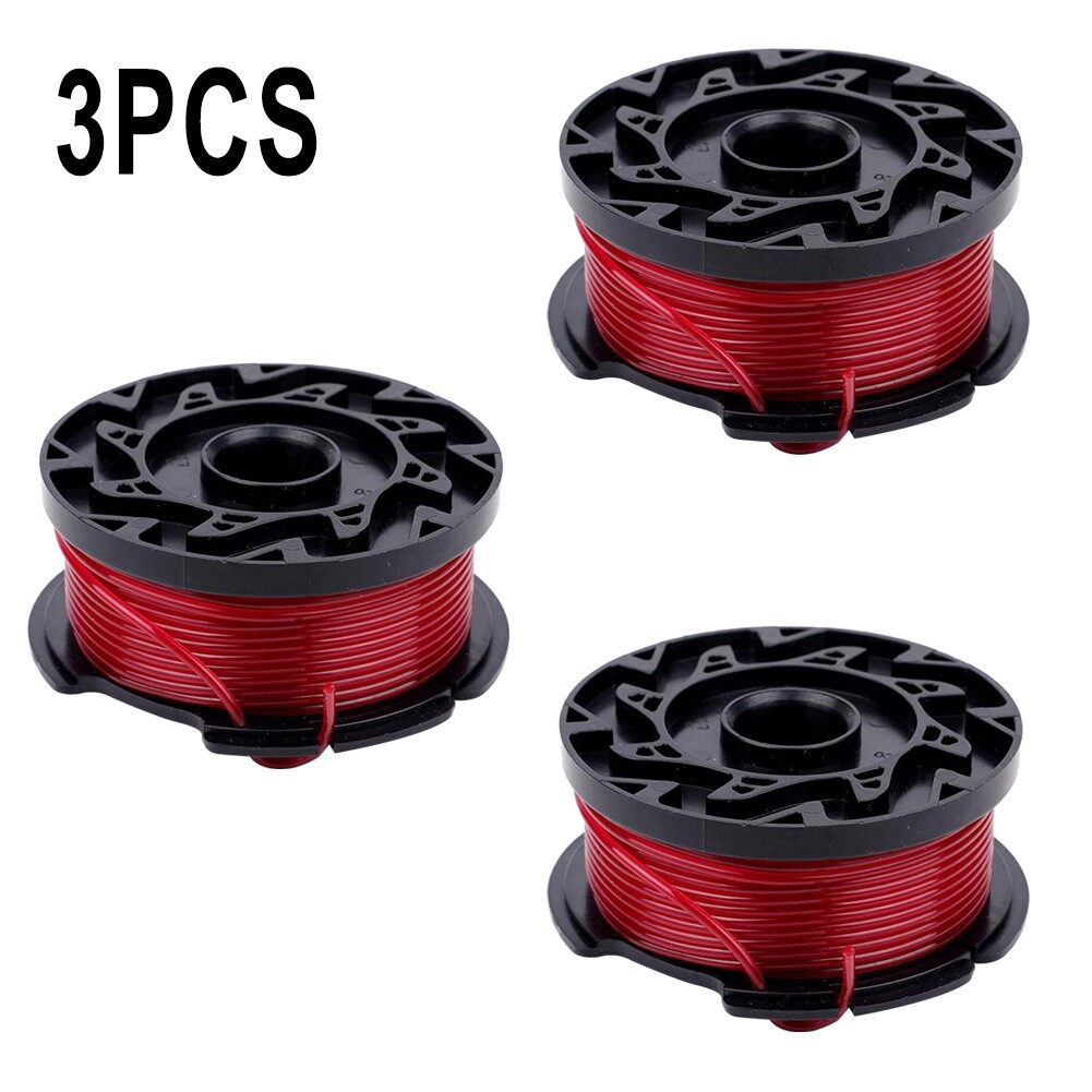3Pcs Black Decker Strimmer Spool & Line A6481สำหรับ Reflex Strimmer ...