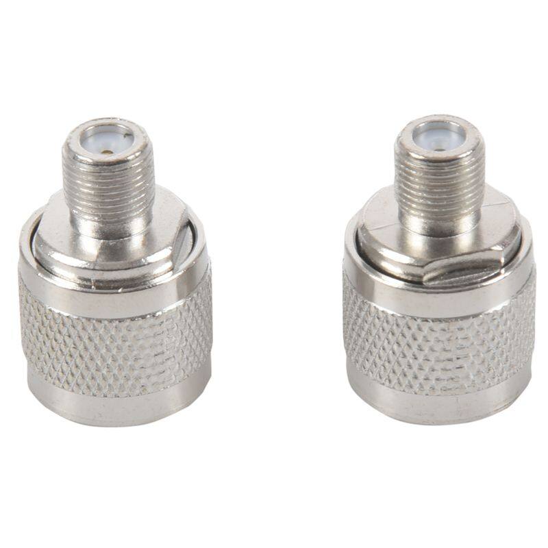 2pcs N Type male plug to F female RF coaxial adapter connector for ...