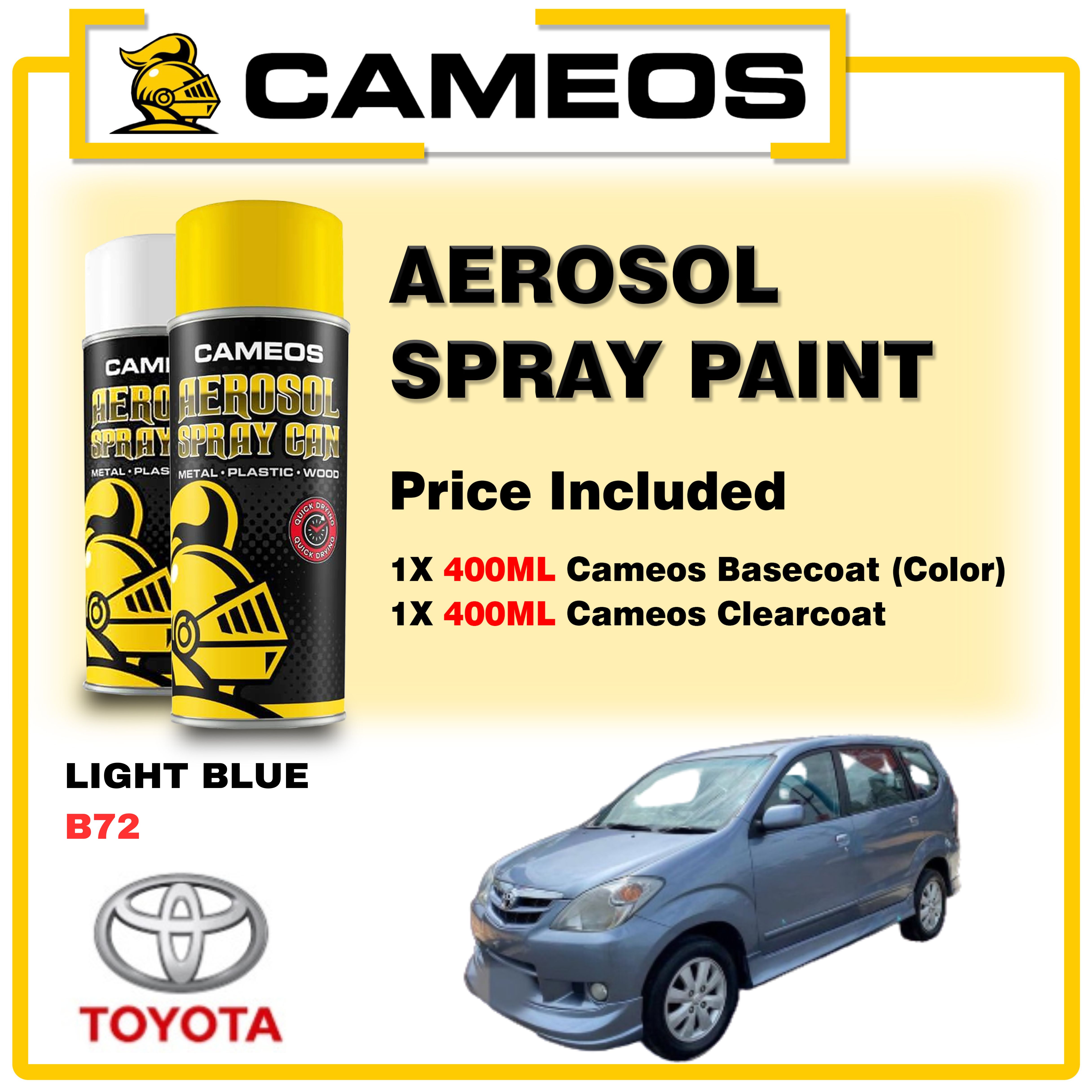 TOYOTA AVANZA GEN 1 - Car Spray Paint - Aerosol Paint - Spray Paint ...