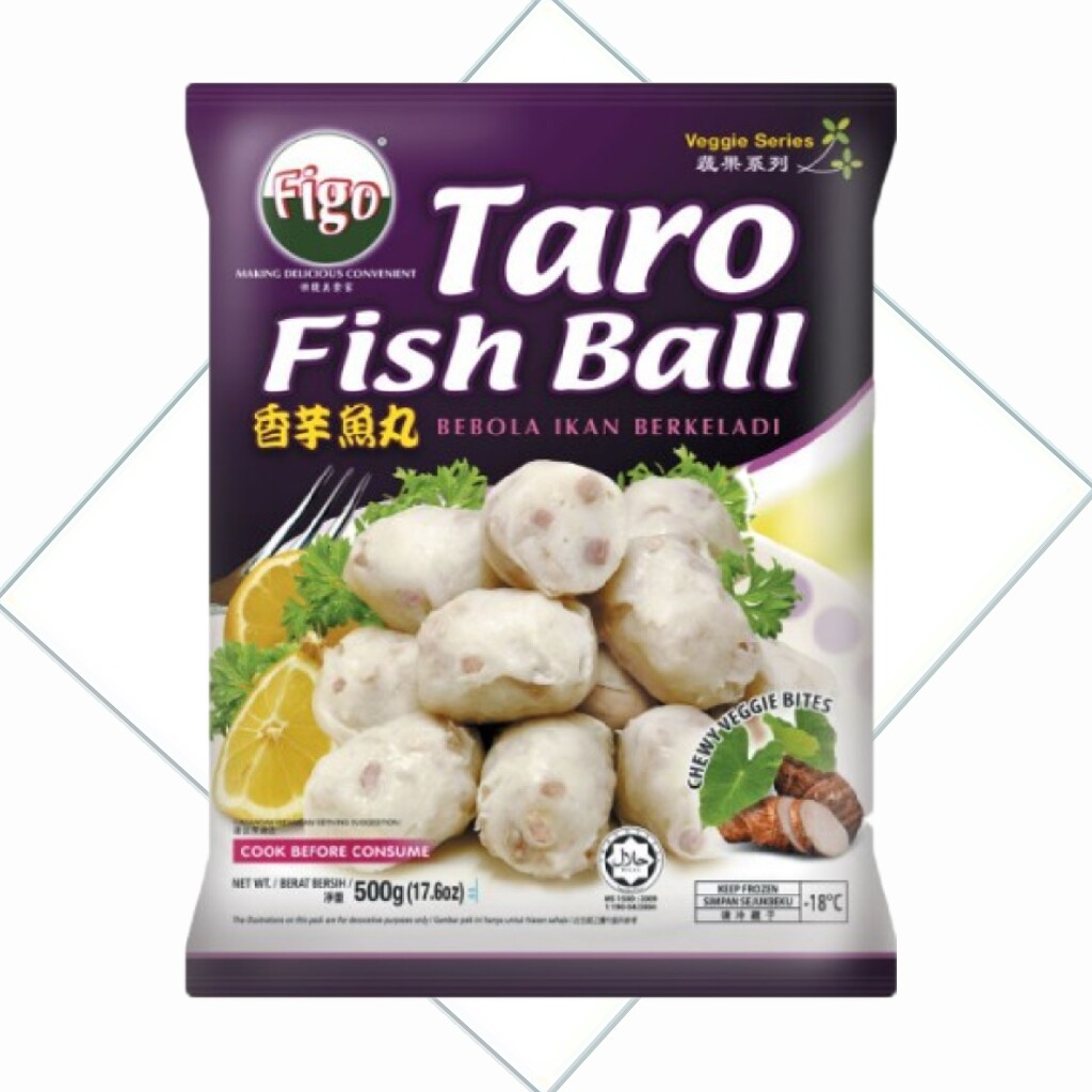 FIGO YAM FISH BALL (500G) (25PCS) 香芋鱼丸 | Lazada