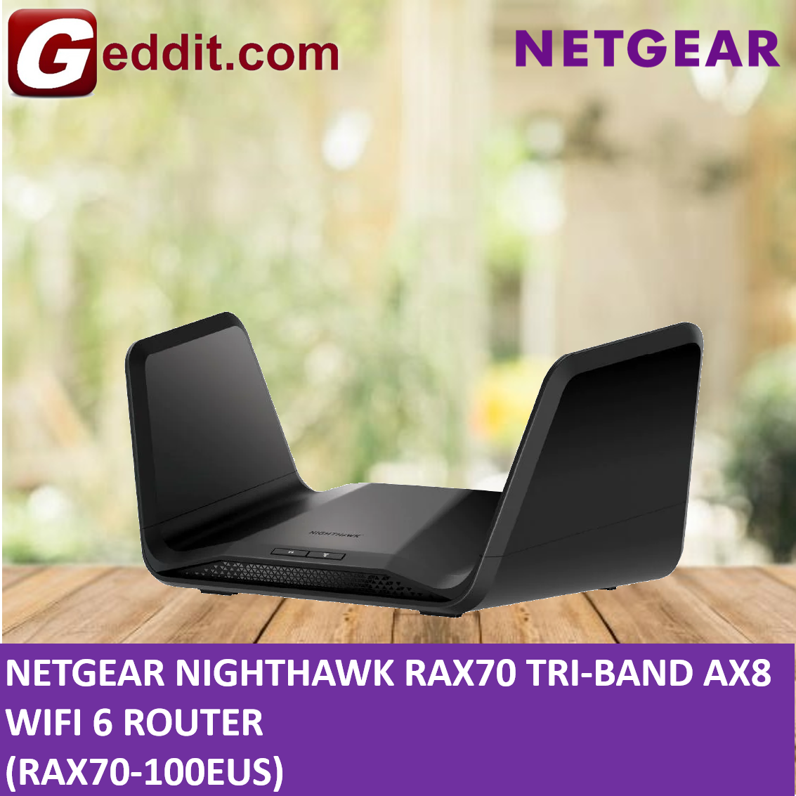 NETGEAR NIGHTHAWK RAX70 TRI-BAND AX8 WiFi 6 ROUTER - RAX70-100EUS | Lazada