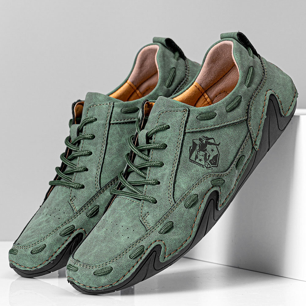 Onstreet Menico รองเท้าผู้ชายหนังแท้นุ่ม,รองเท้าลำลองธุรกิจไม่มีส้น # A ...