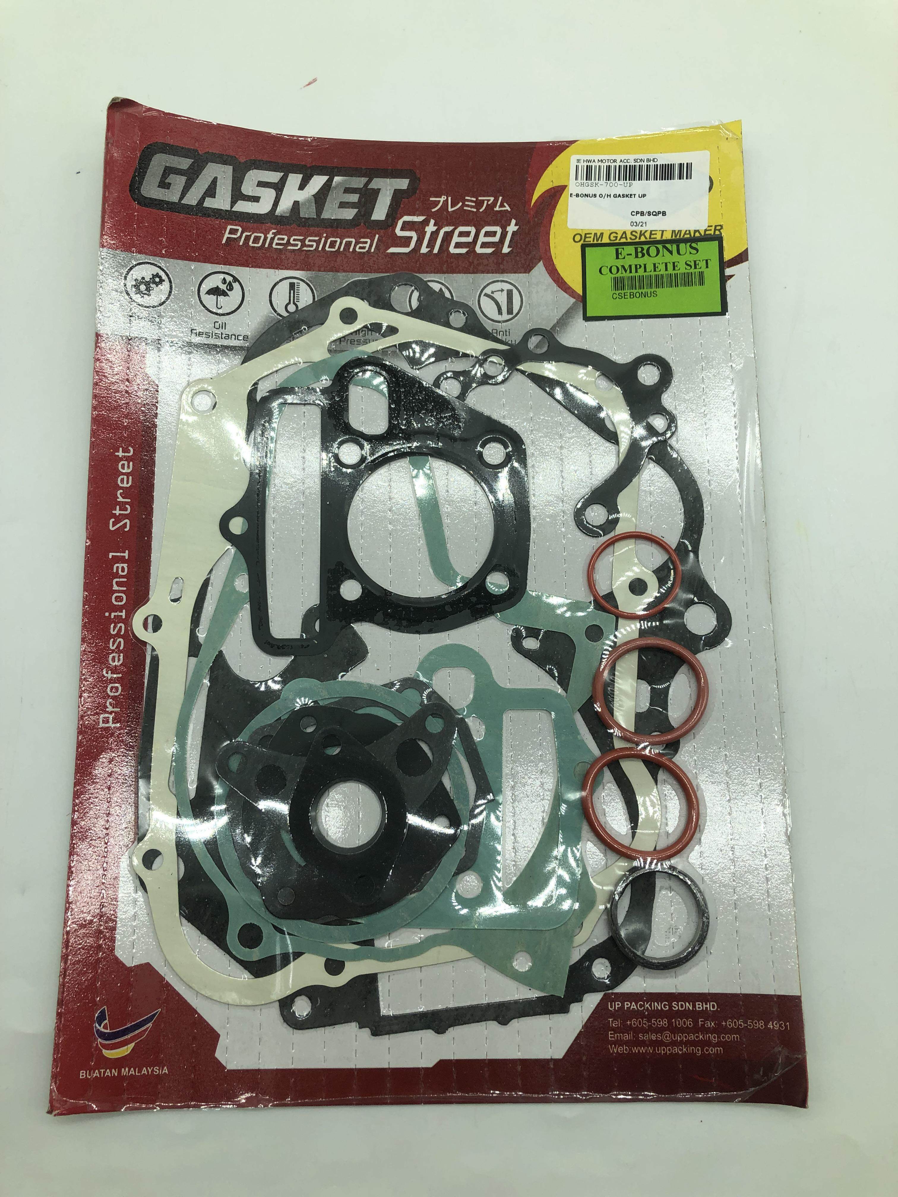 SYM E BONUS 110 EBONUS E-BONUS OVERHAUL GASKET SET ENGINE GASKET ...