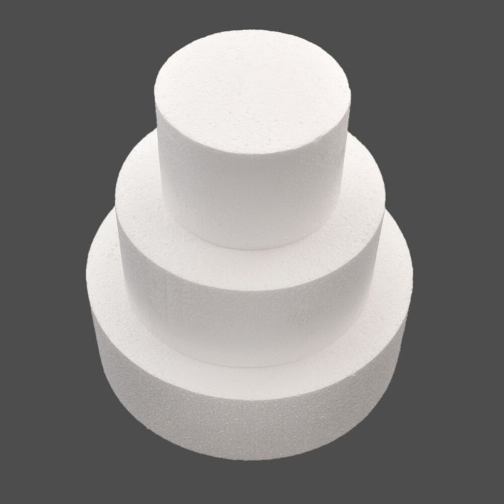 4/6/8inch Round Styrofoam Foam Cake Decor Model - Kitchen designer ...