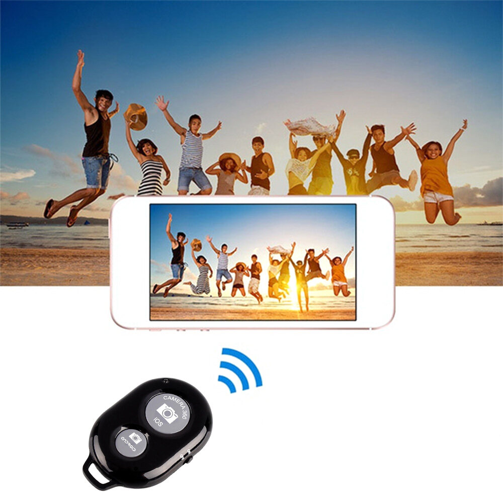 Elecity Bluetooth Remote Control Camera Shutter Wireless Selfie Button ...