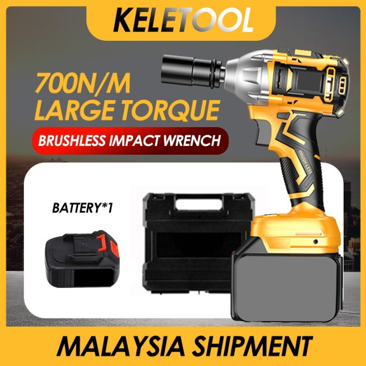 Electric Cordless Power Impact Wrench Electric Impact Driver with ...