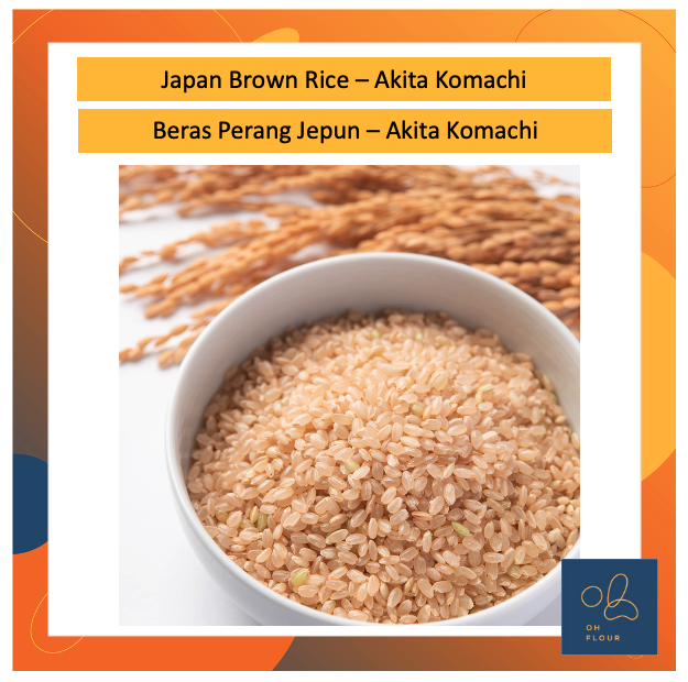 Japan Brown Rice Akita Komachi 500g 1 Kg / Beras Nasi Perang Jepun | Lazada