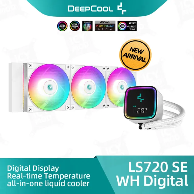 DeepCool LS520 SE 240mm & LS720 SE Digital 360mm RGB Infinity Mirror ...