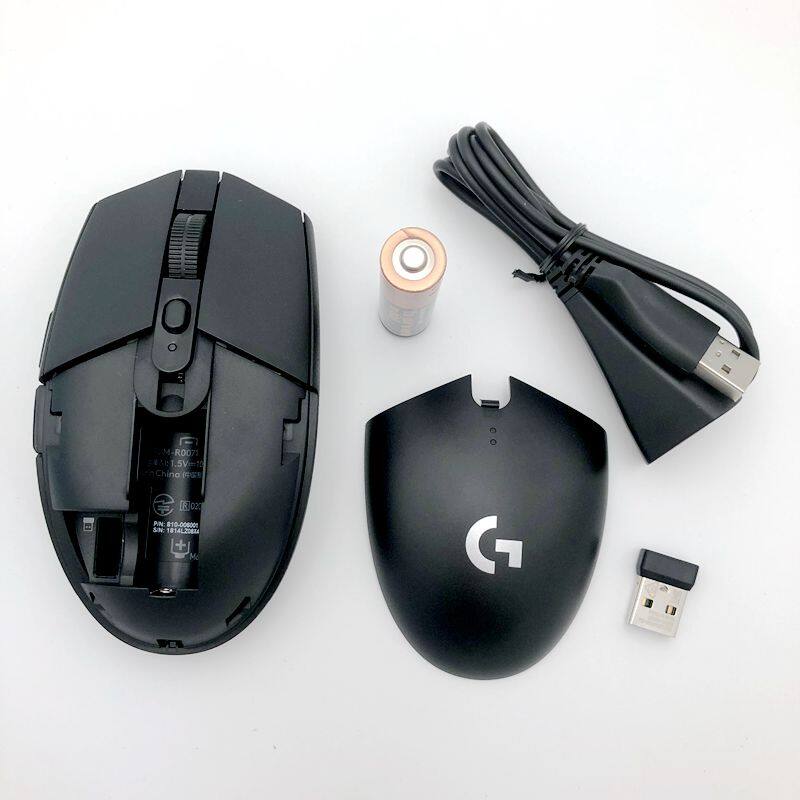 Logitech G304 HEROเมาส์ไร้สายLIGHTSPEED Sensor, 6ปุ่มตั้งโปรแกรมได้,USB ...