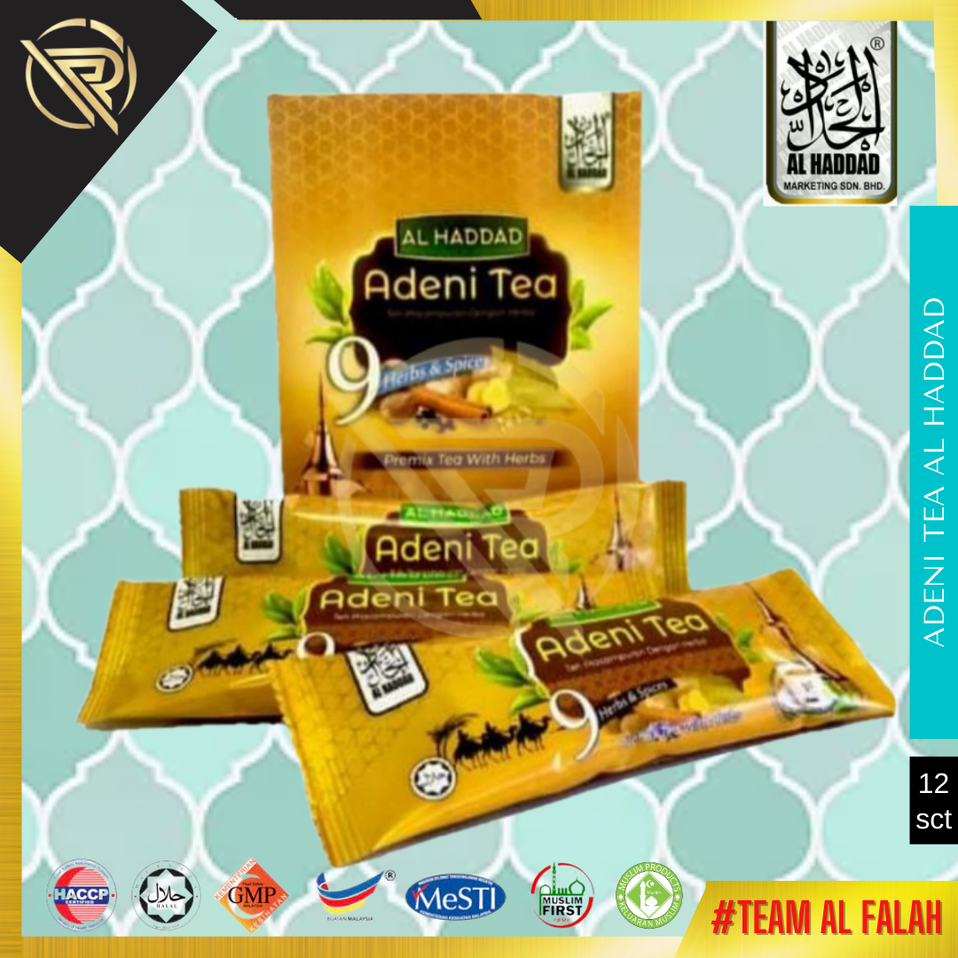 [ORIGINSL HQ] AL HADDAD Teh Adeni Menyegarkan & Memberi Tenaga dengan 9 ...