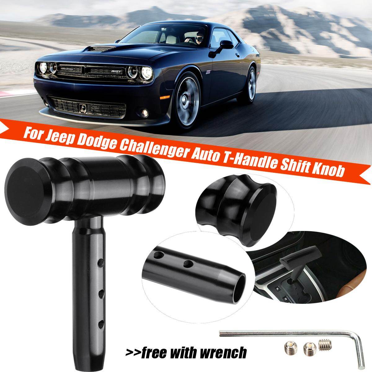 T-Handle SHIFT KNOB Gear Stick Shifter สำหรับ Jeep Dodge Charger ...