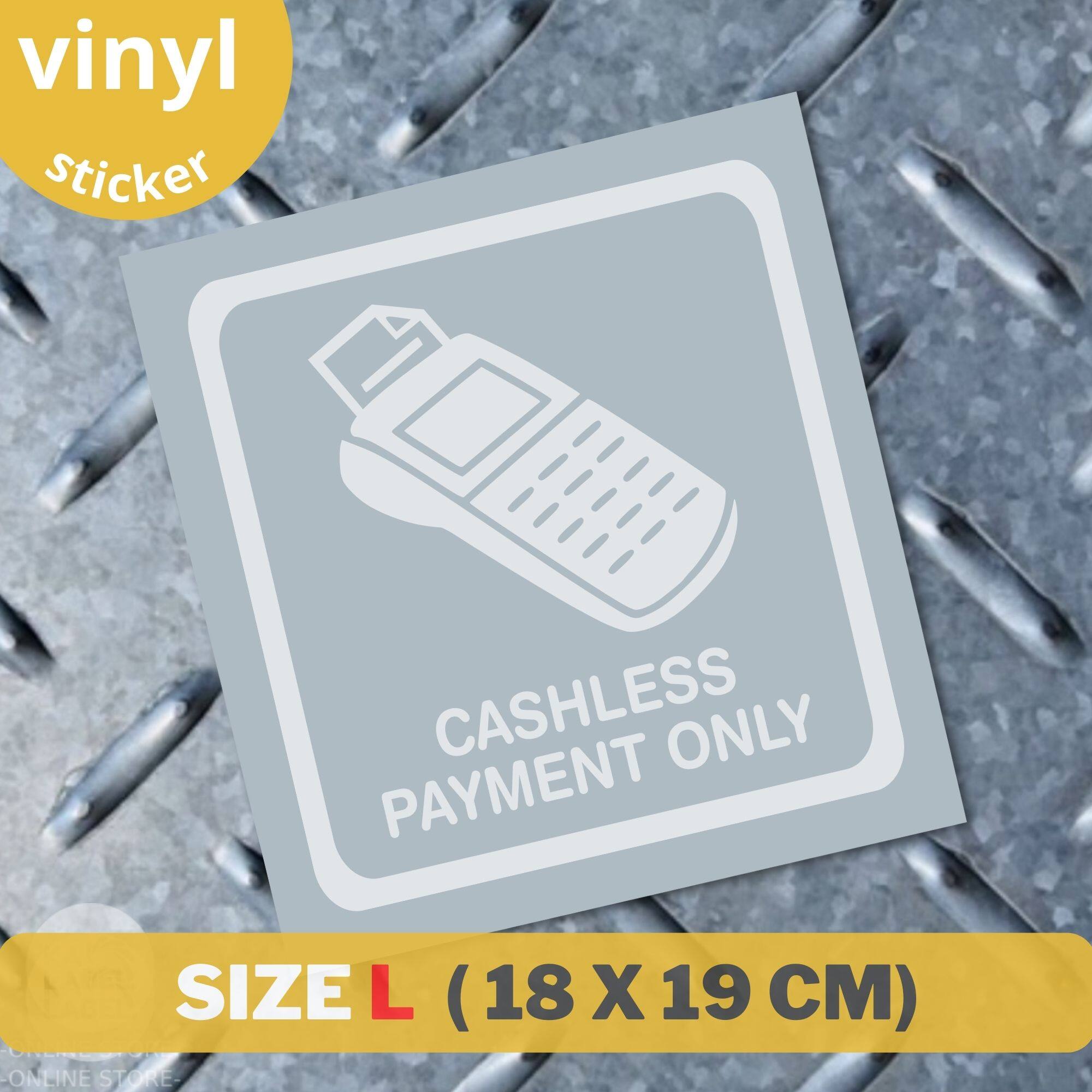 Ready Made 】Cashless Payment Only / Pet Friendly - Sticker Home ...