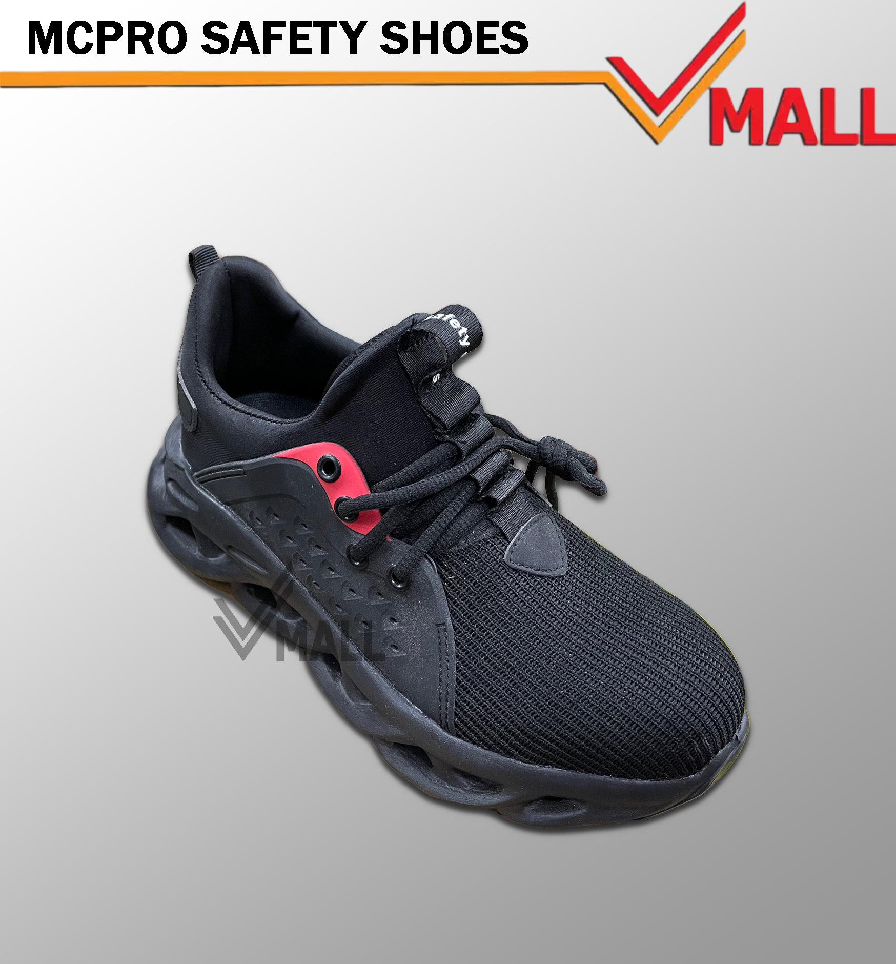 VV Mall MCPRO Safety Shoes (BLACK) | Lazada
