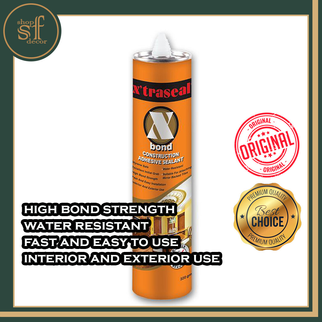 GAM WAINSCOTING XBond Adhesive Sealant 300ml [READY STOCK] | Lazada