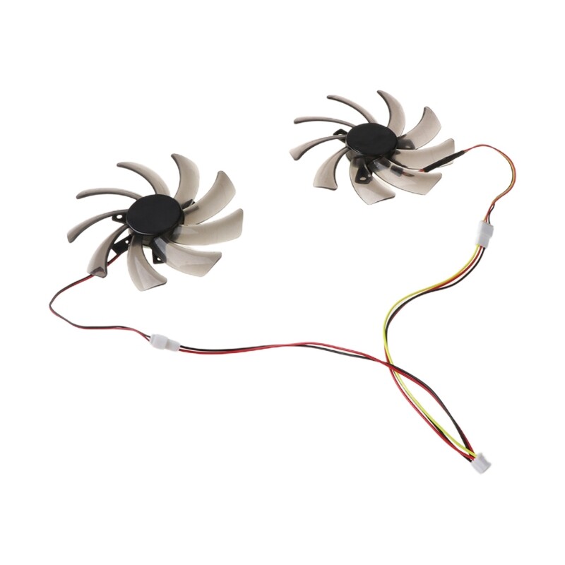2Pcs 95MM T129215SM 3Pin Cooler Gigabyte 7850 Radon R9 270 2pcs-95mm-t129215sm-3pin-cooler-gigabyte-7850-radon-r9-270