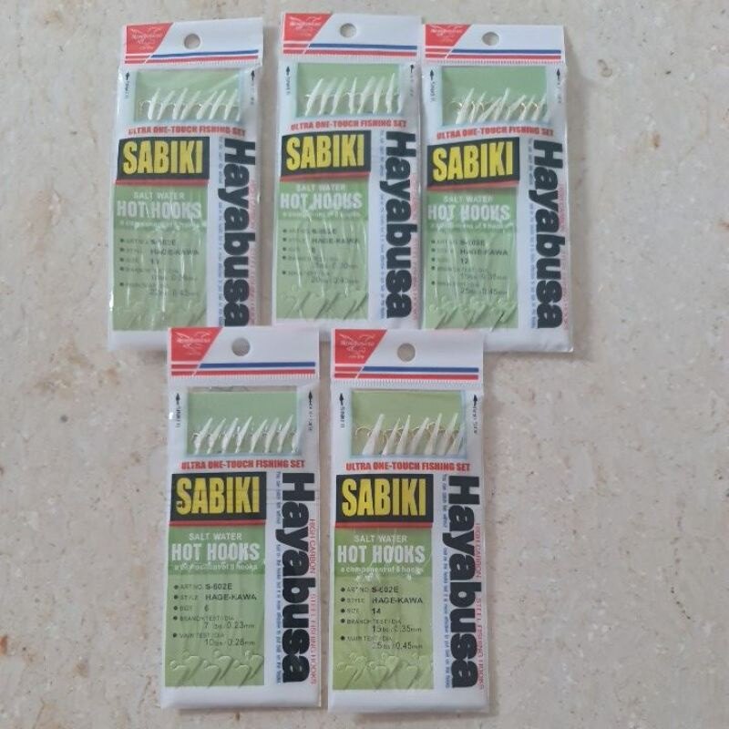 Hayabusa Sabiki Apollo Hook Set 🔥Ready Stock🔥 100% Original🔥 | Lazada