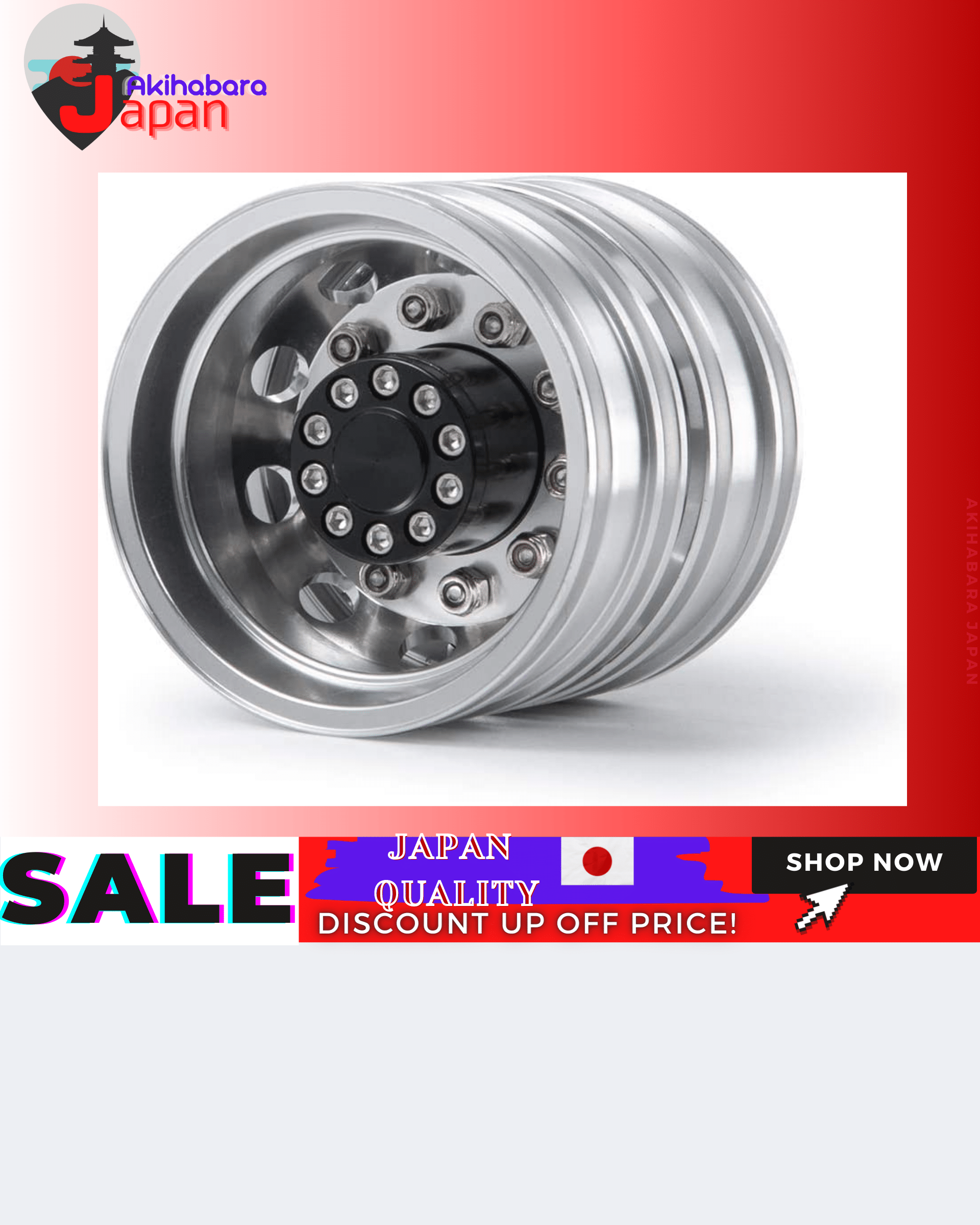 [ 100％ japan import original ]Trailer Rear Wheel Hub Tire Inner Rear ...
