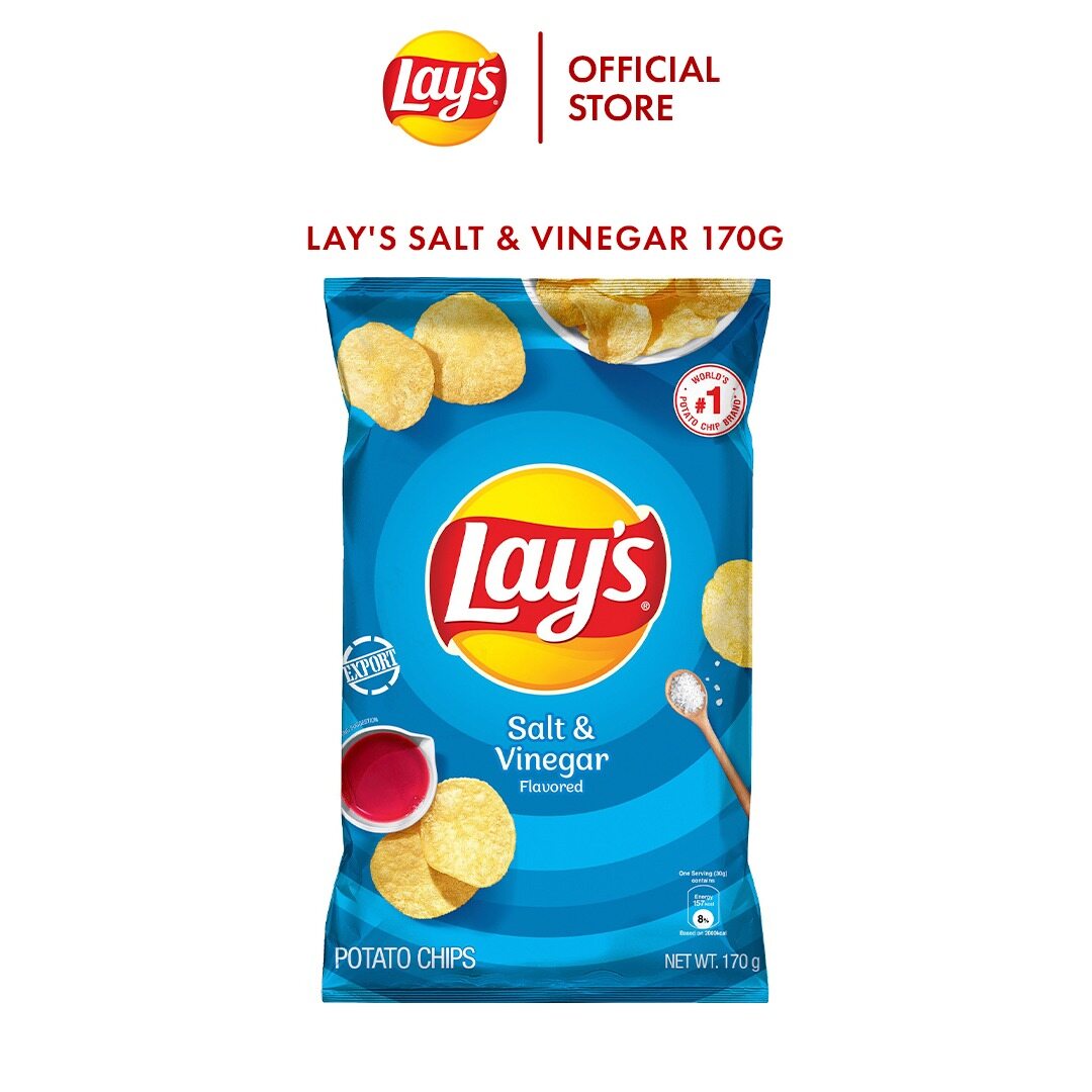 Lay's Salt & Vinegar 170g | Lazada