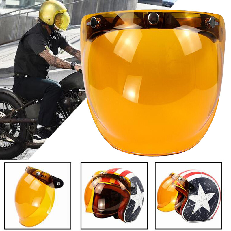 Cafe Racer Helmet Bubble Visor | Reviewmotors.co