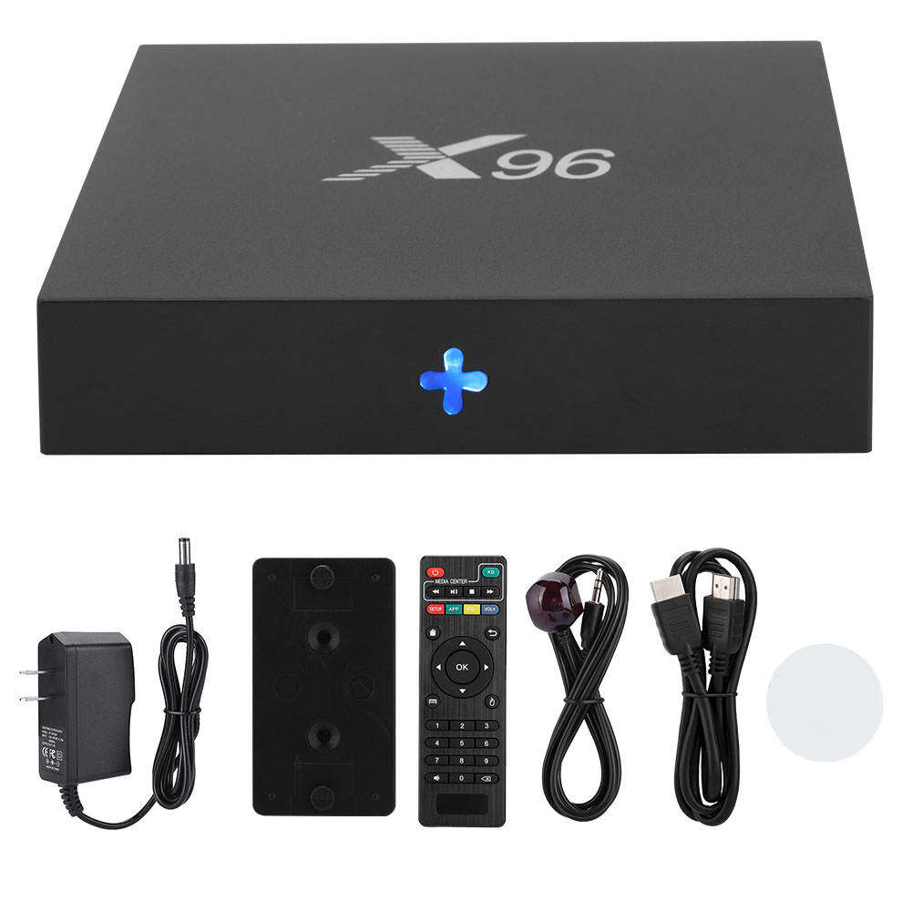 X96 Android 6.0 S905X Wifi Smart Set Top TV Box 1GB+8GB HDMI 4K Media ...