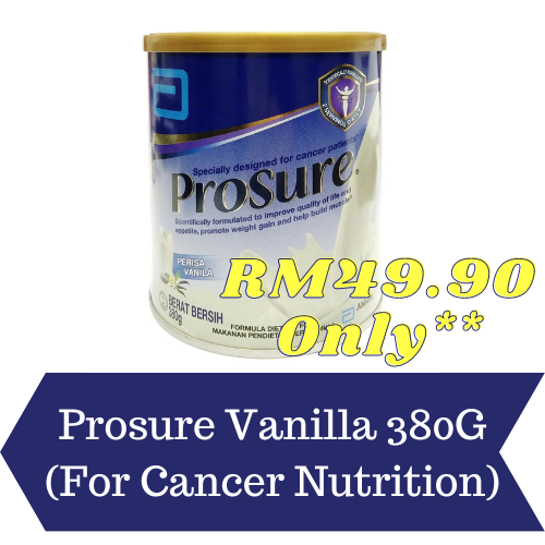 Prosure Vanilla 380G (EXP: 11/2023) (Cance -Specific Formula) | Lazada