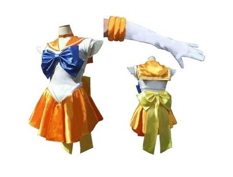 Girl warrior Sailor Moon COS clothing water ice moon clothes children's ...