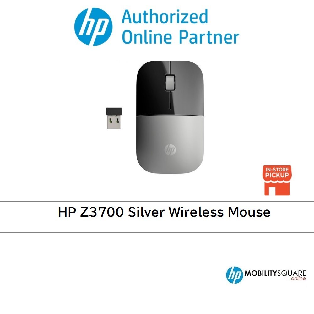 HP Z3700 Silver Wireless Mouse | Lazada