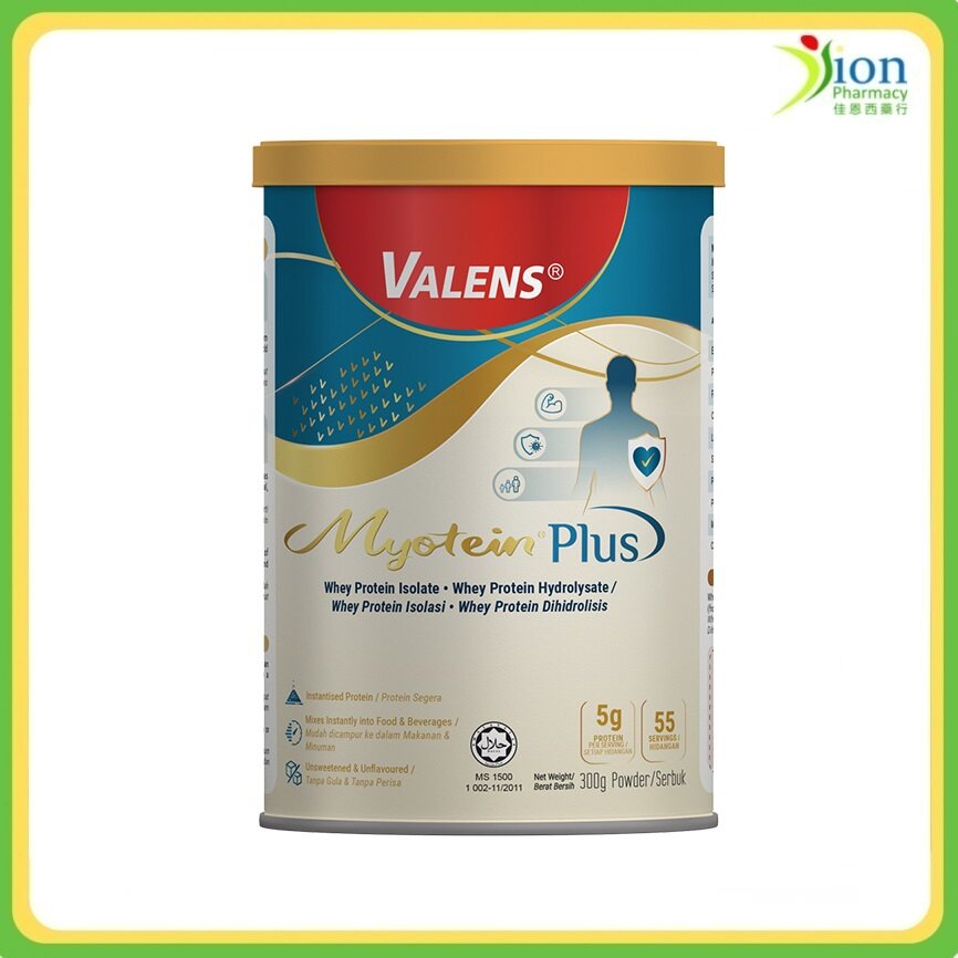 VALENS MYOTEIN PLUS WHEY PROTEIN ISOLATE 300G | Lazada