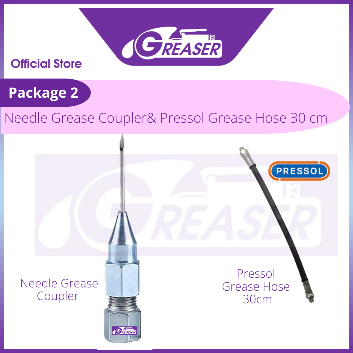 Greaser Grease Gun Coupler / Grease Nozzle / Grease Nipple Needle ...