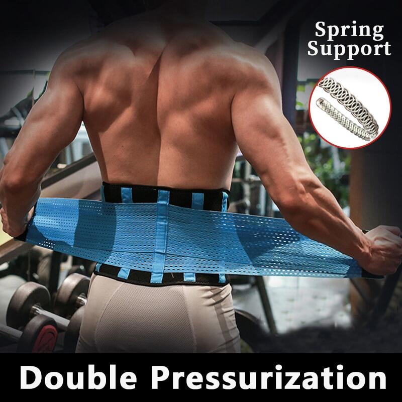 Waist Support Belt Back Waist Trainer Trimmer Belt Gym Waist Protector ...