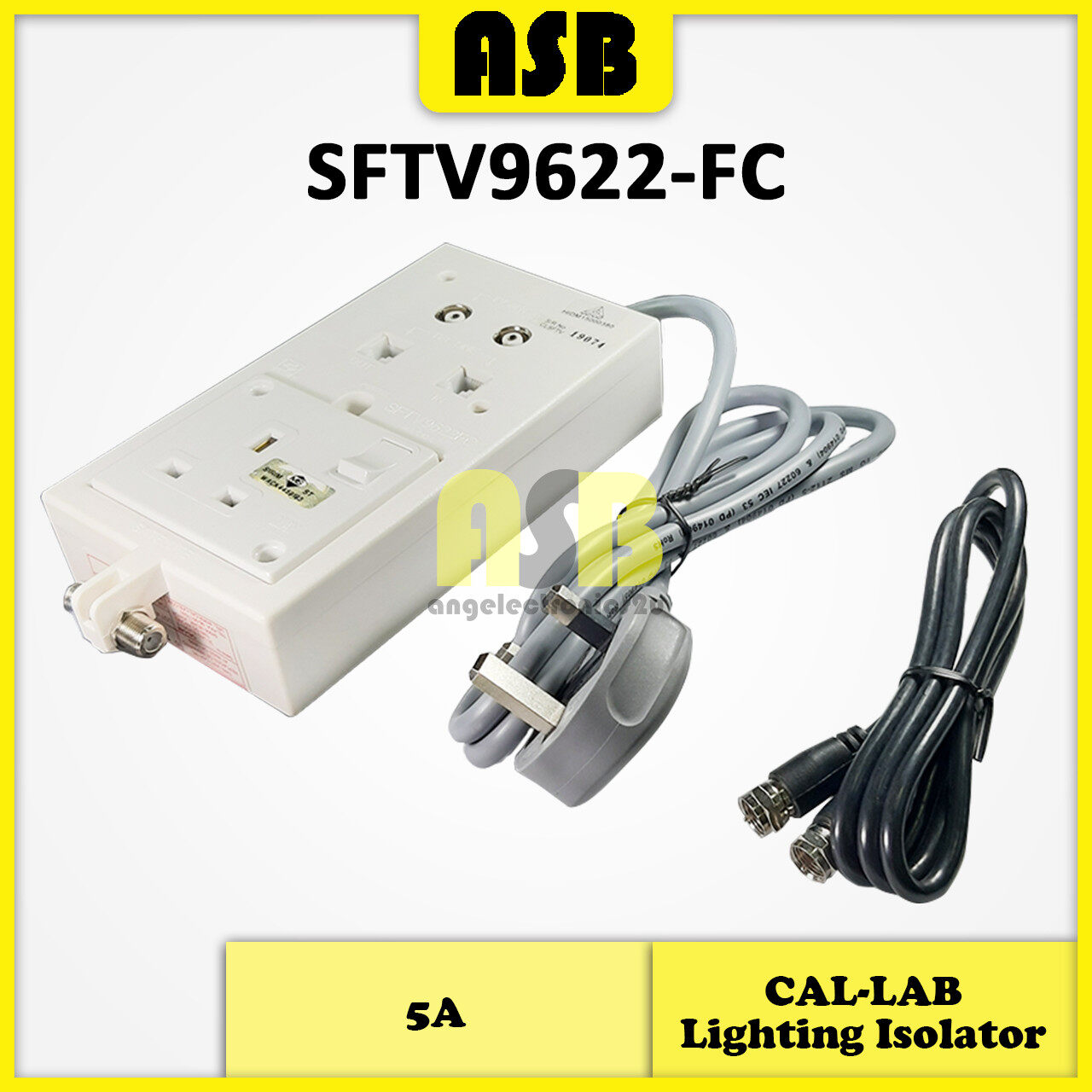 (1pc) CAL-LAB Lightning Isolator / Perangkap Kilat | Lazada
